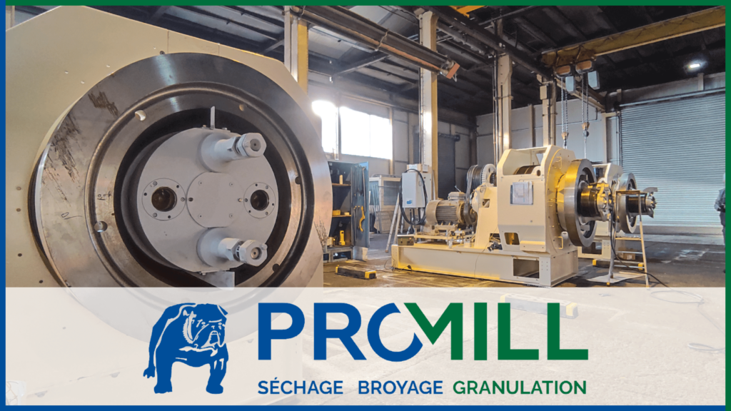 Equipement de granulation en cours de production - Promill